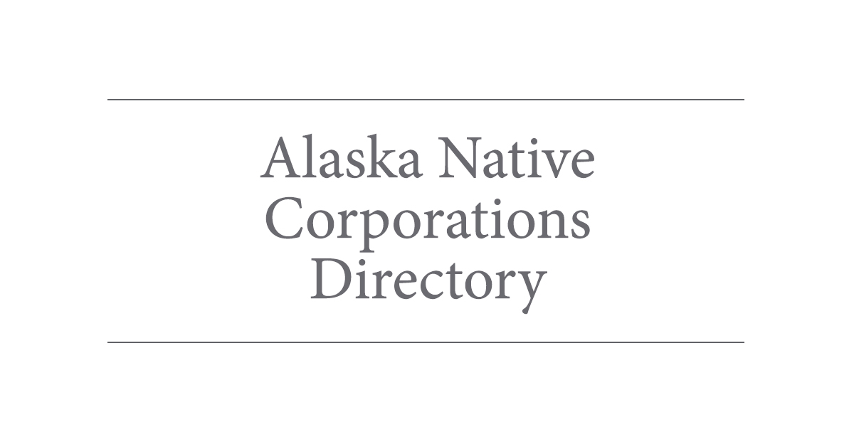 Alaskan Native Corporations
