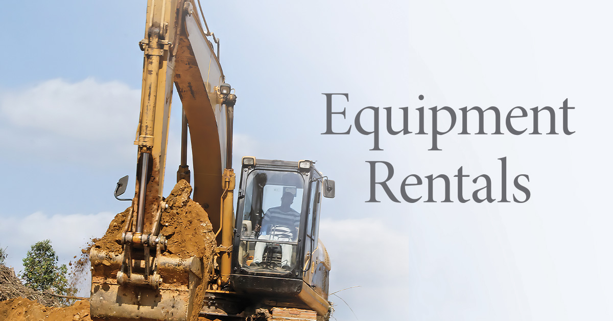 Equipment Rentals