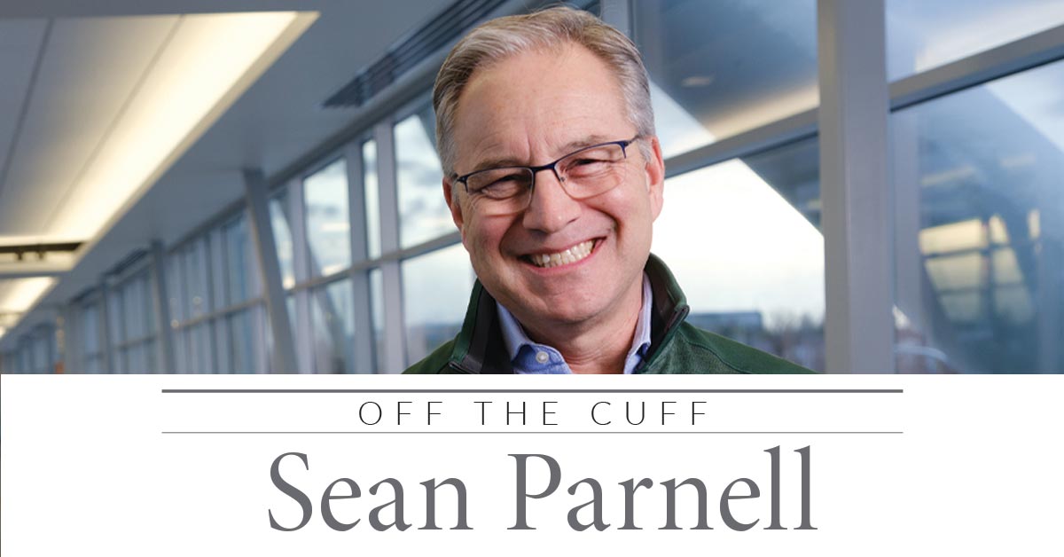 Off the Cuff: Sean Parnell