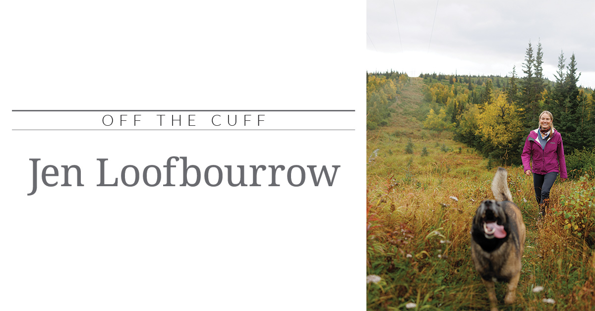 Off the Cuff: Jen Loofbourrow