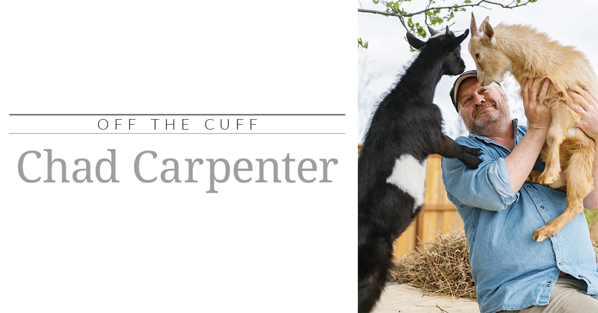 Off the Cuff: Chad Carpenter