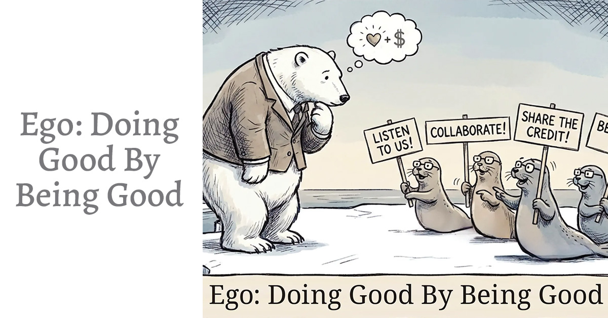 Ego: Doing Good By Being Good